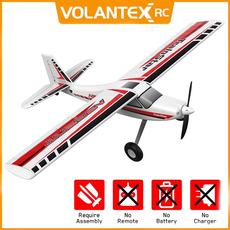 VOLANTEXRC RC Plane ASCENT 1400MM 4Ch Airplane Remote Control Over ...