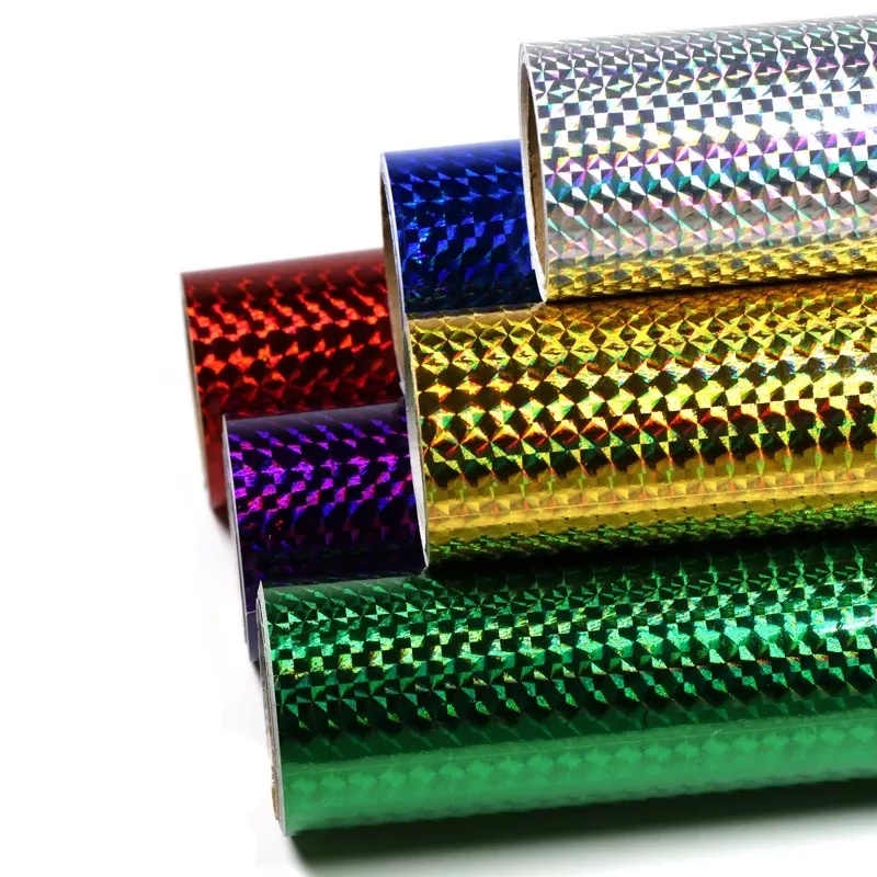 (/roll) Skotlet 3D Hologram Fish Scale Sticker 45CM X 100CM Chrome ...