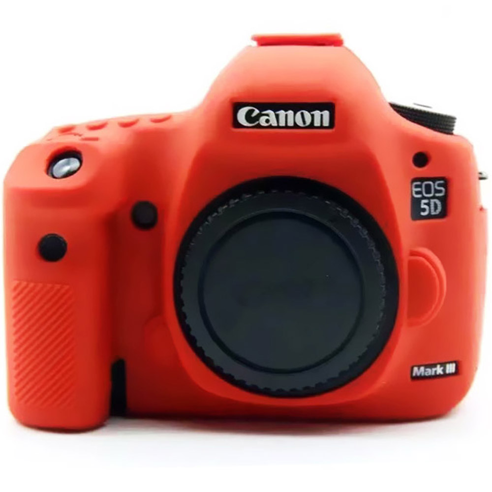 Silicone Armor Skin Case Body Cover Protector for Canon EOS 5D Mark III 3 5D3 5D2 5D4 CASE ...