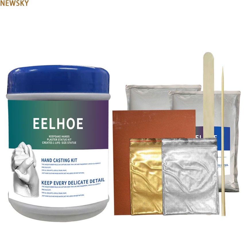 3d Handmade Mini Handprint Footprint Powder Model Gift Mold Diy Hand ...