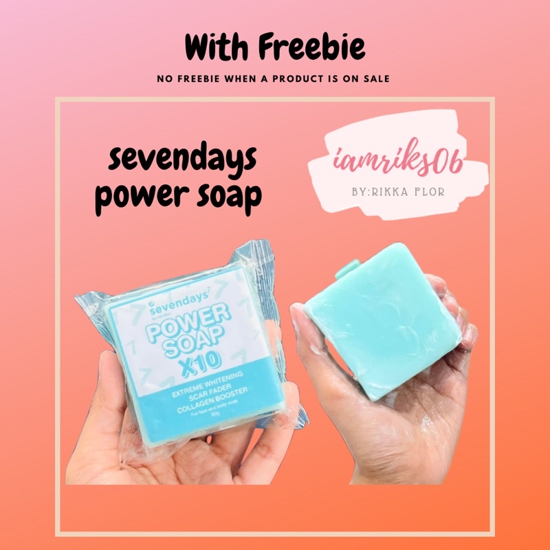 (ONHAND) SEVENDAYS POWER SOAP | Shopee Philippines