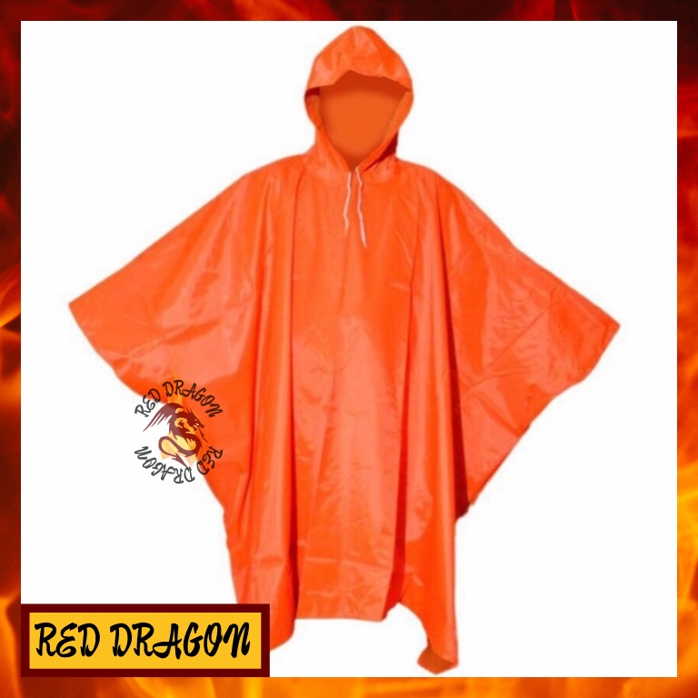 Poncho Breathable Lightweight Waterproof Hiking Kapote Makapal Unisex ...
