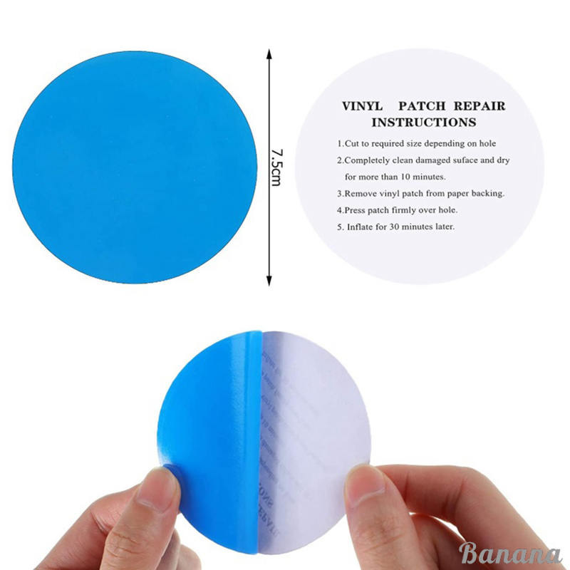 PVC Repair Patches Waterproof Self-Aadhesive Vinyl Patches Set for ...