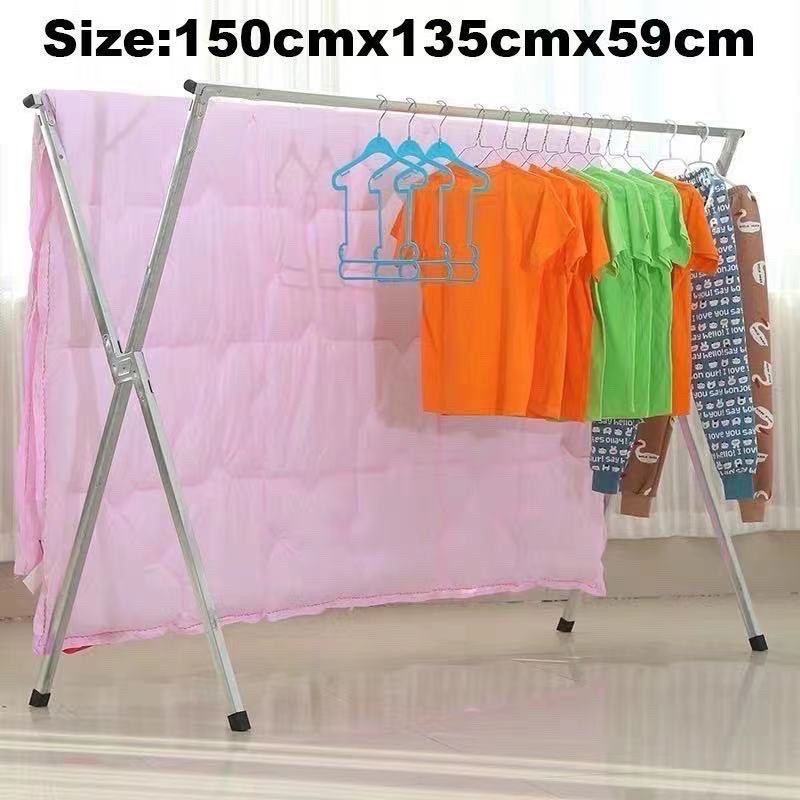 Foldable Sampayan / Foldable Clothes Drying Rack / Indoor and Outdoor ...