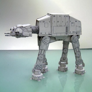 Star Wars All Terrain Armored Transport Walker (AT-AT) paper model ...