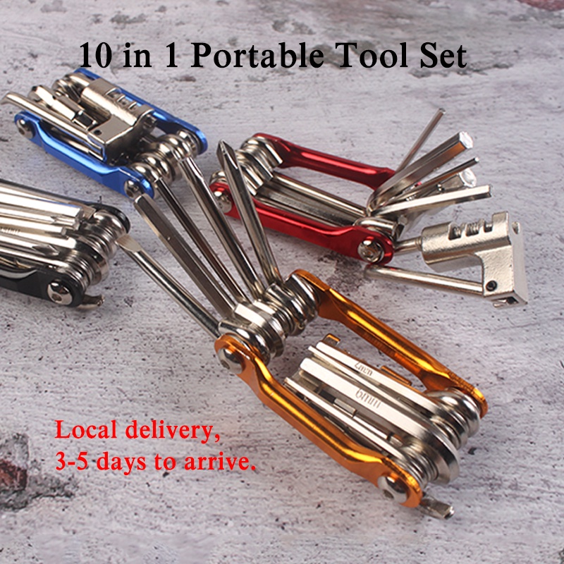 Bike Multi Tool Bicycle Repair Toolset Mtb Multi Tools Hexagon ...