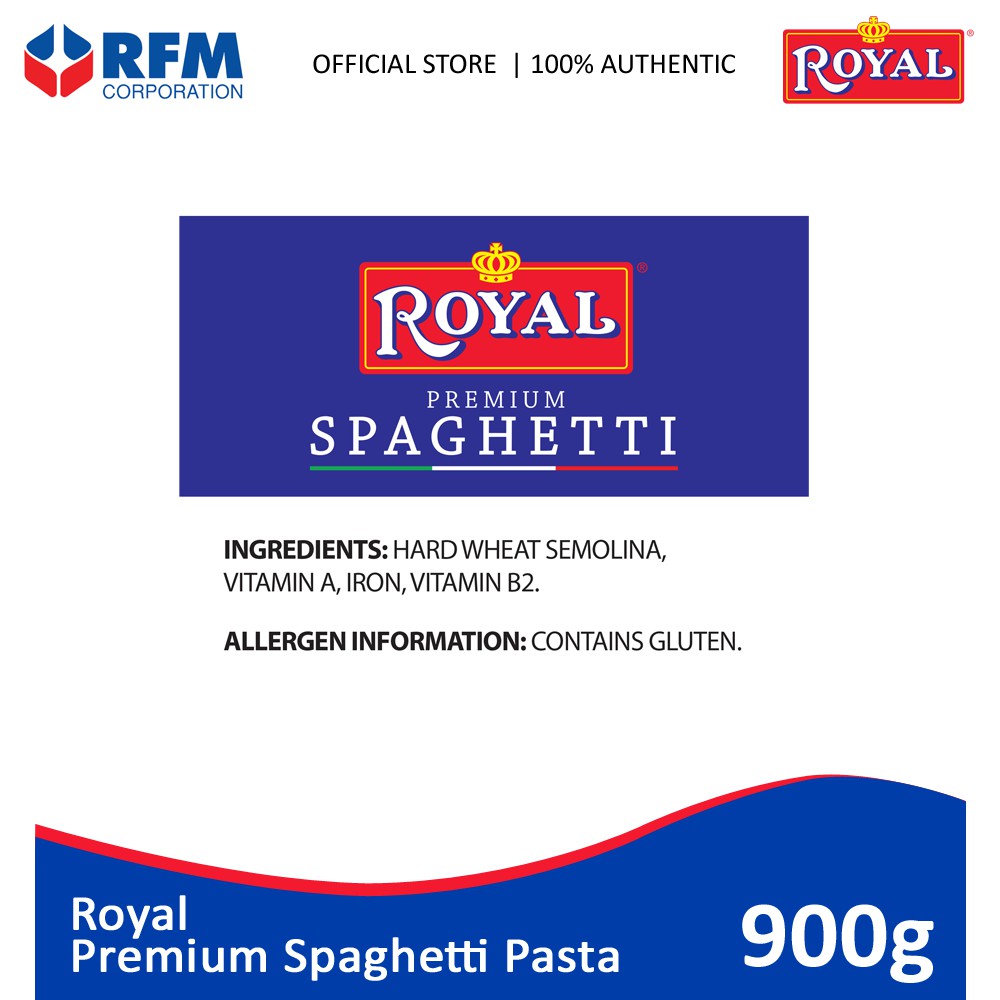 Royal Premium Spaghetti Pasta 900g | Shopee Philippines