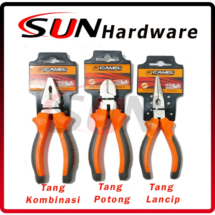 Camel 6 Inch Combination Pliers Cut Clips Cut Wire Cable Clips | Shopee ...
