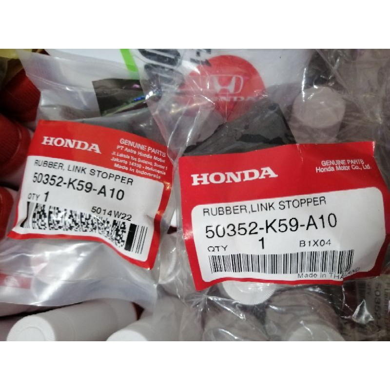 GENUINE RUBBER LINK STOPPER /CLICK/BEAT 50352-K59-A10 | Shopee Philippines