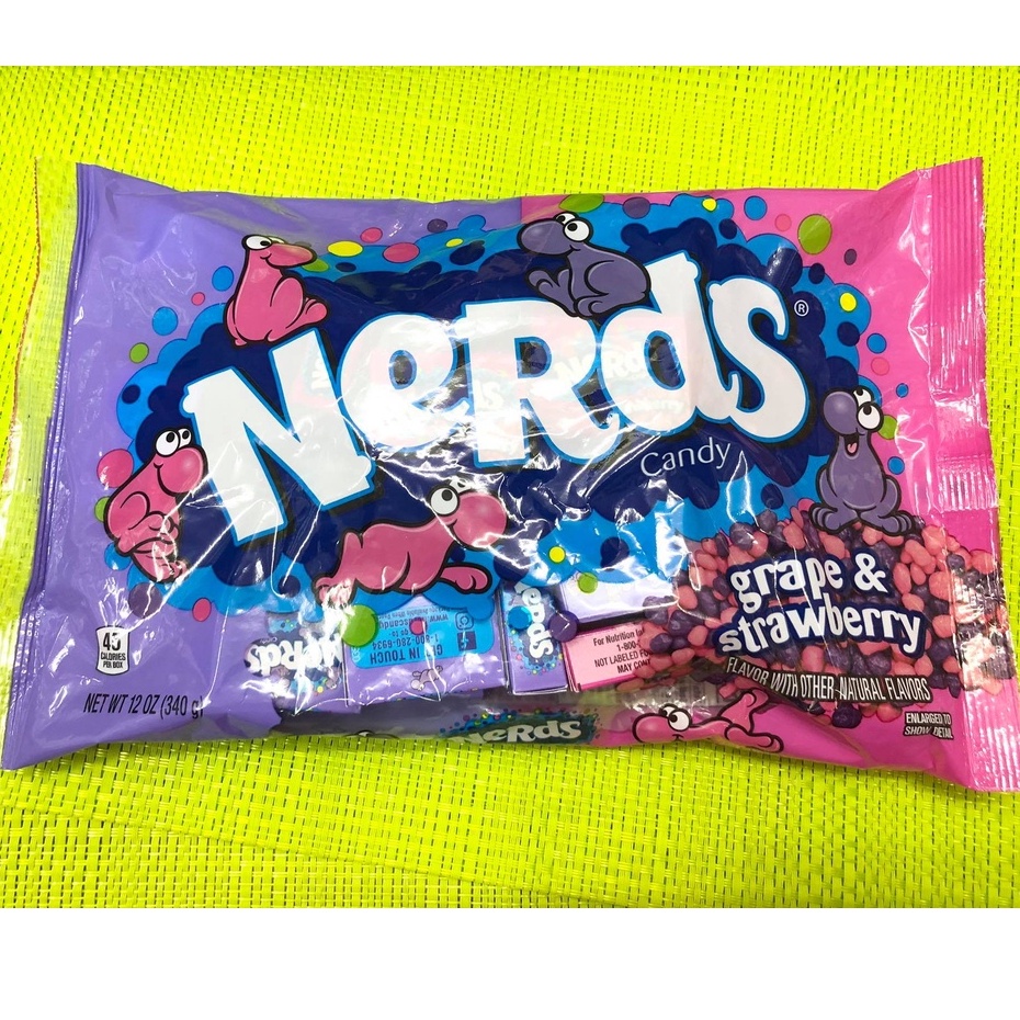 Nerds fun size Net weight 340.1 gms | Shopee Philippines