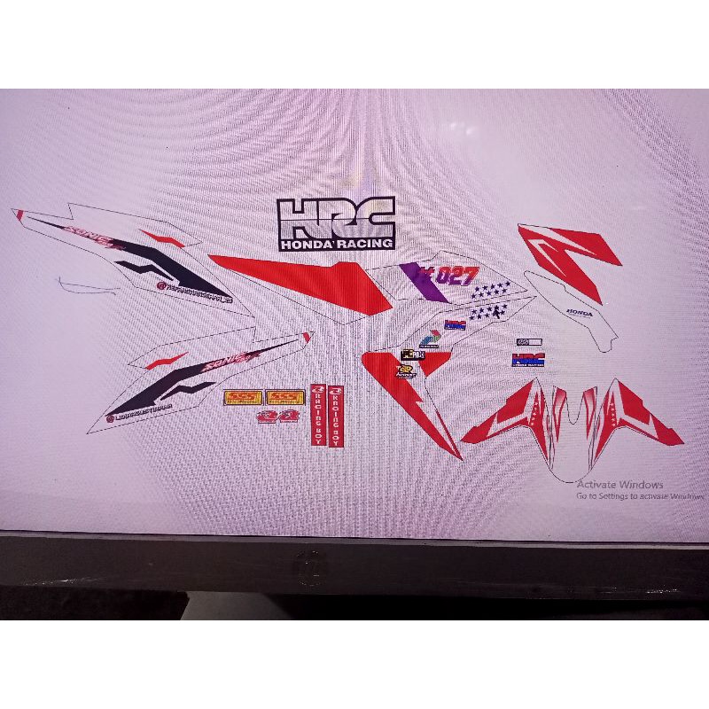 Full Body Sonic Decal, Sonic 150R, Free Design Request Striping Sonic ...