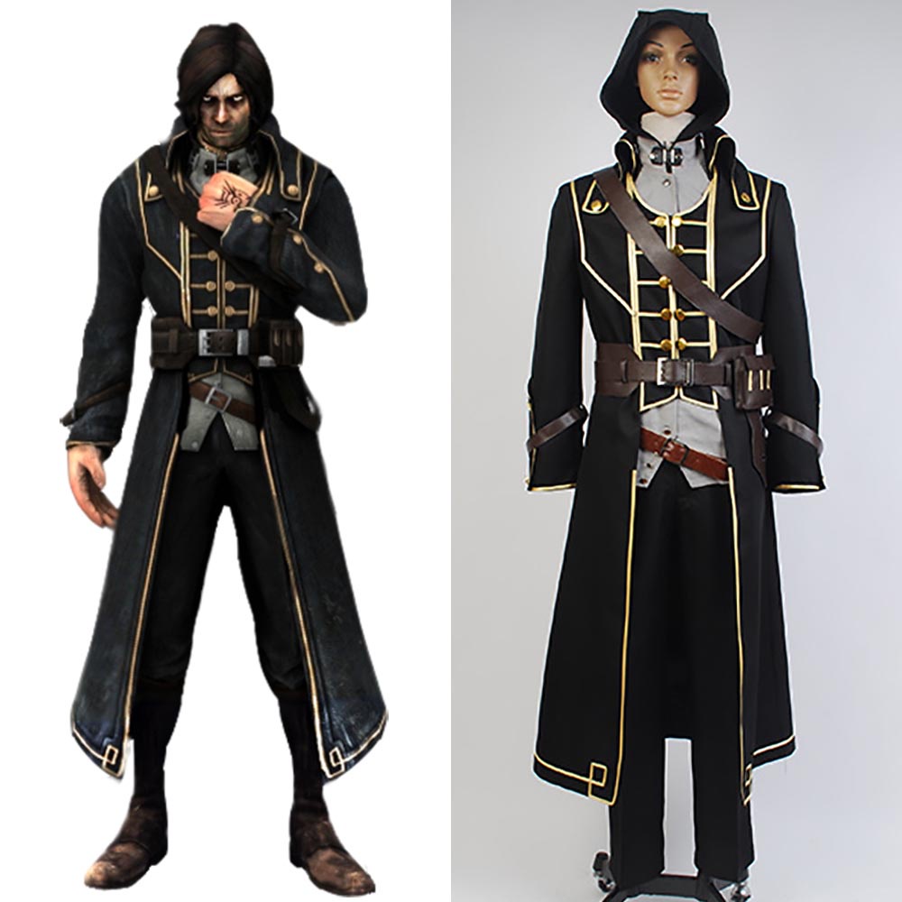 Dishonored Cosplay Corvo Attano Costume Carnival Cosplay Costume Full ...