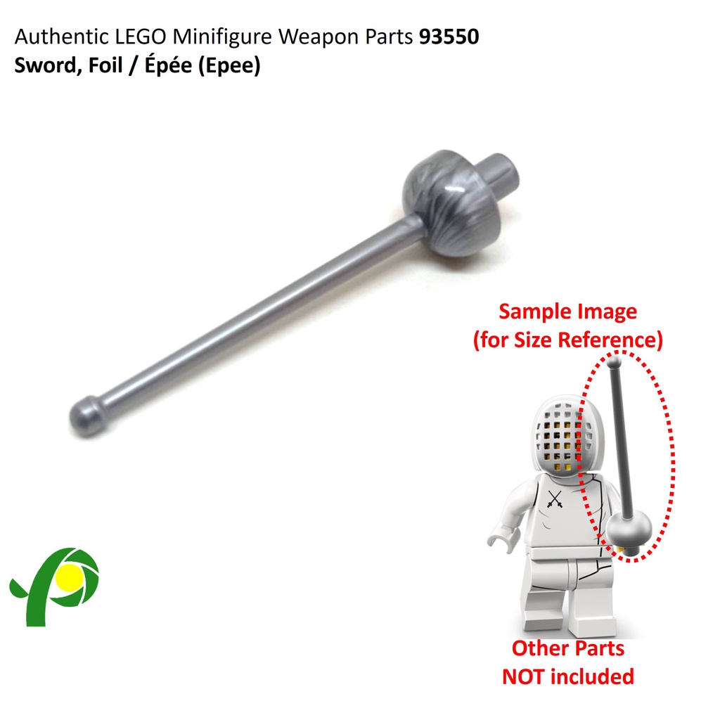 LEGO Minifigure Weapon 93550 Sword Foil / Epee | Shopee Philippines