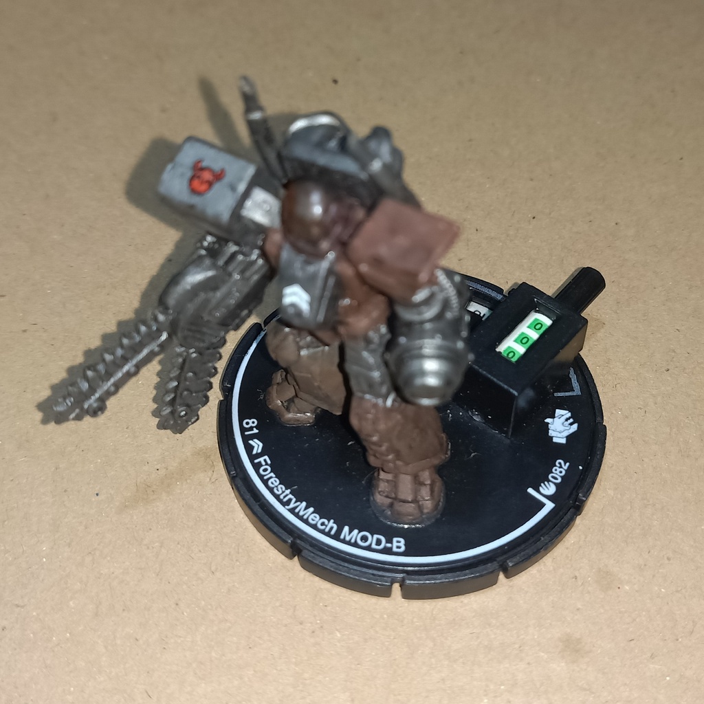 Mechwarrior Clix Wizkids figure - used mechs (figures only) mech ...