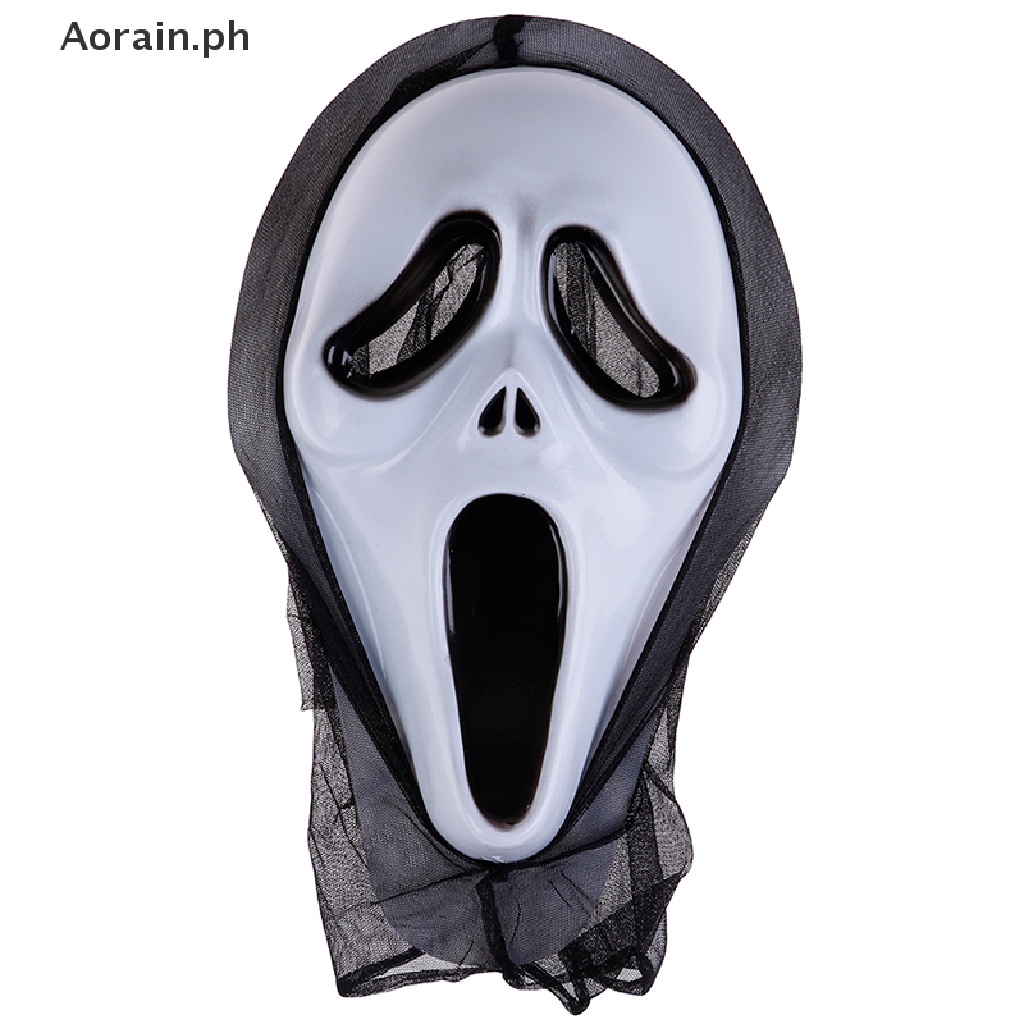 && Beauty accessories && Scary Scream Ghost Face Mask Fancy Bloody ...