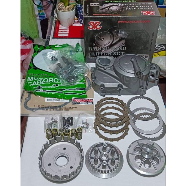 SYS V1 COMPLETE SET HAND CLUTCH KIT WITH 6 SPRINGS AND 4LININGS ALL ...
