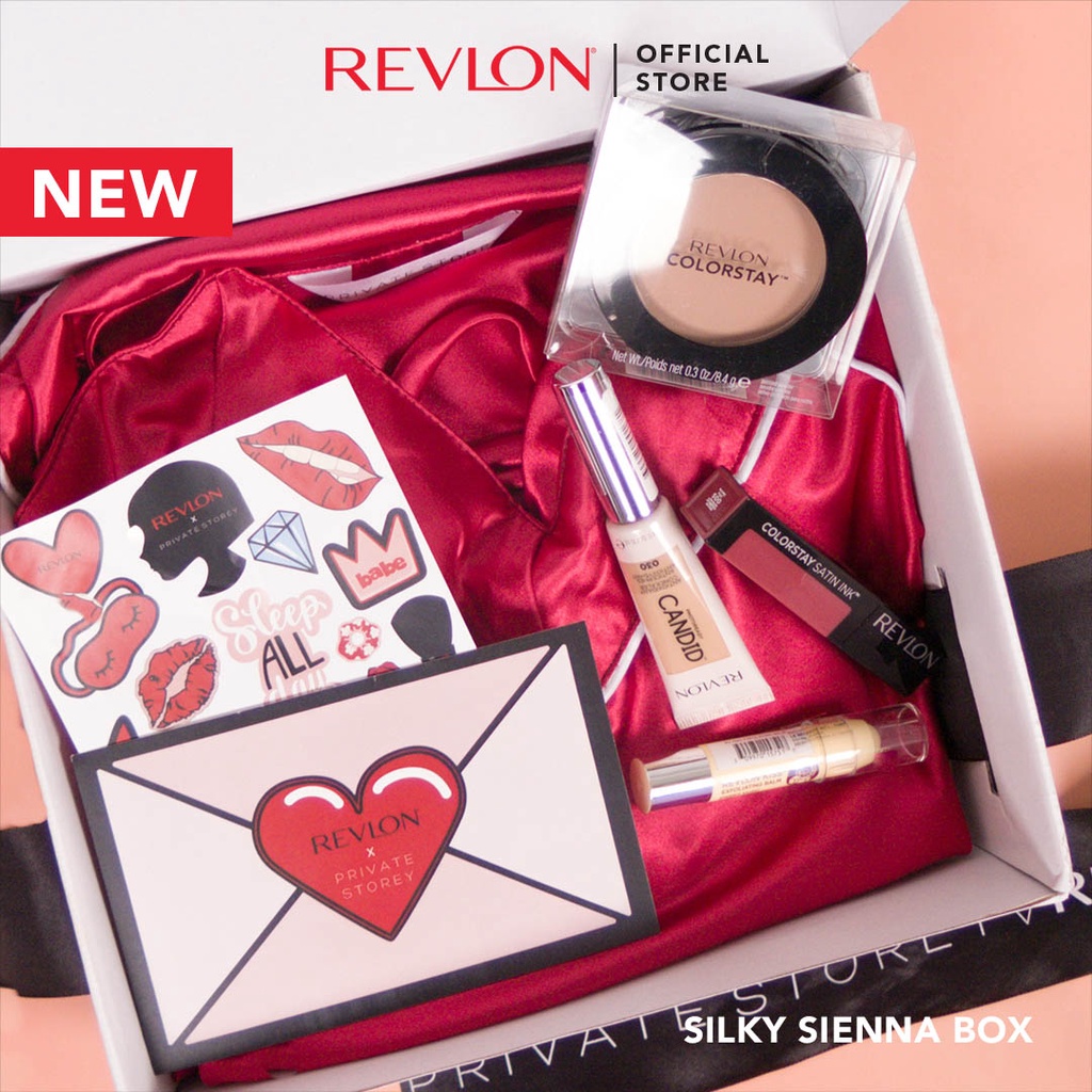 Revlon x Private Storey Limited Edition Collab: Silky Sienna Box ...