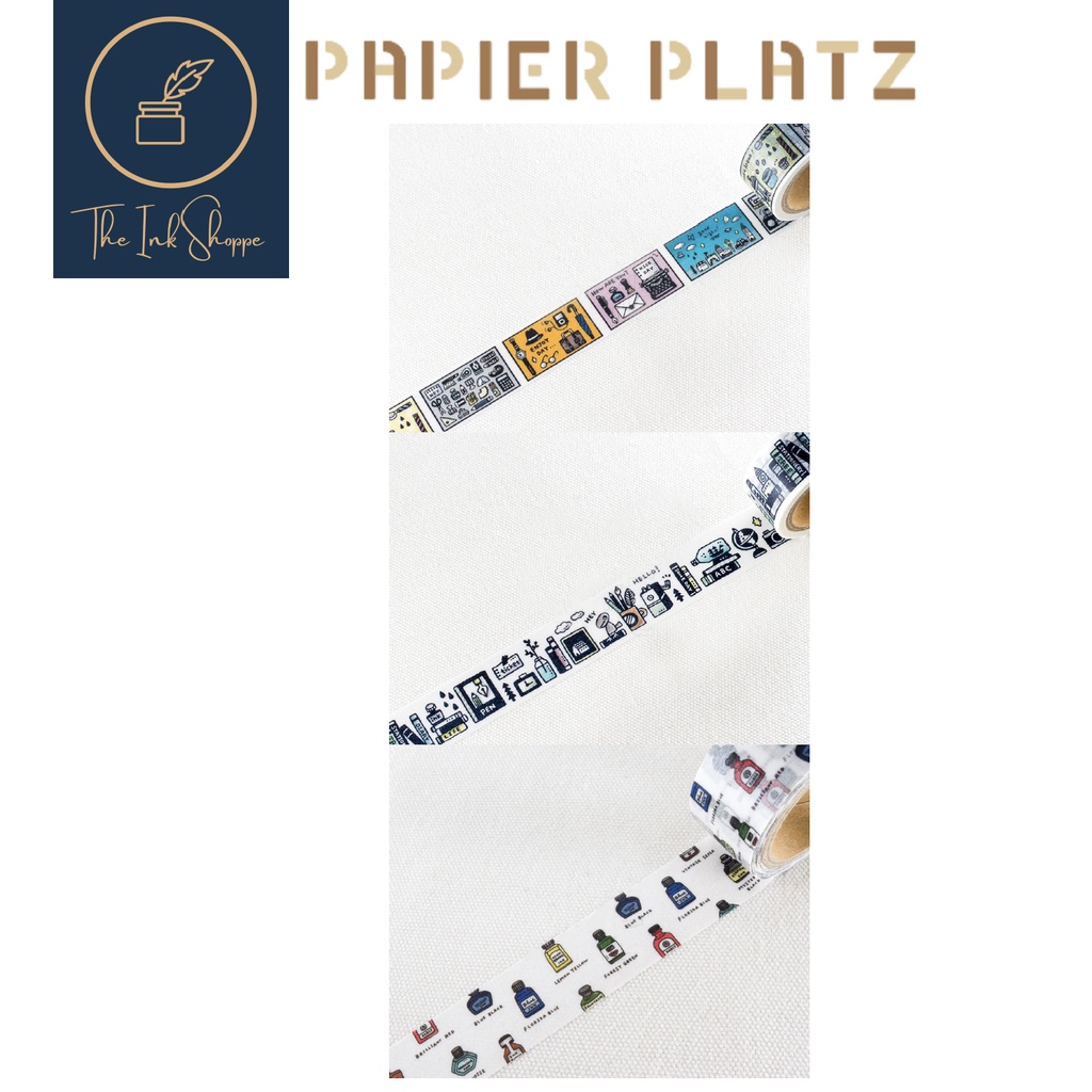 Papier Platz x Eric Small Things Washi Tape FULL ROLL | Shopee Philippines