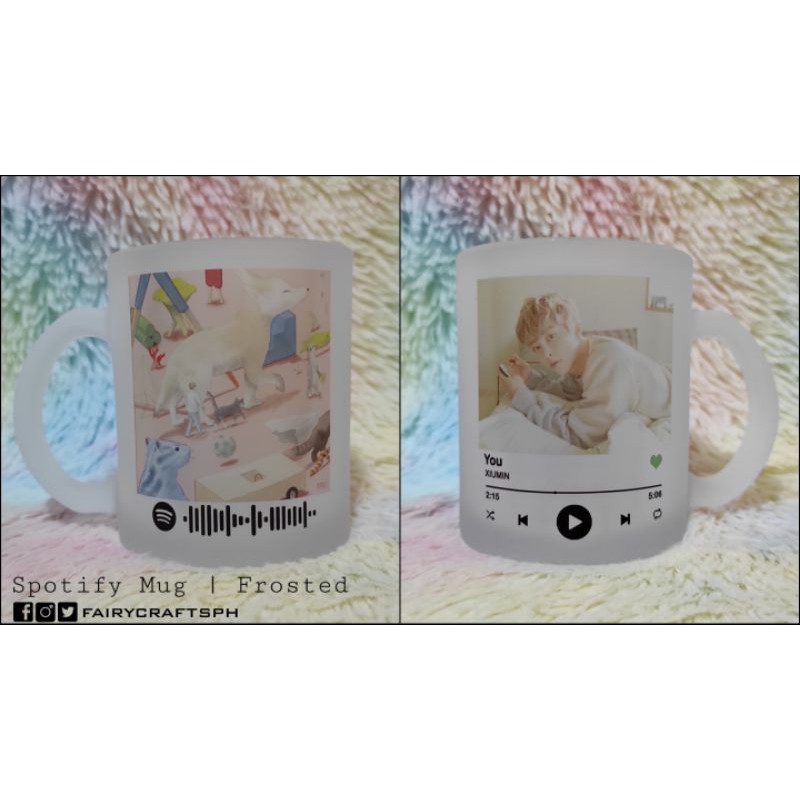 PERSONALIZED SPOTIFY FROSTED MUGS | Shopee Philippines