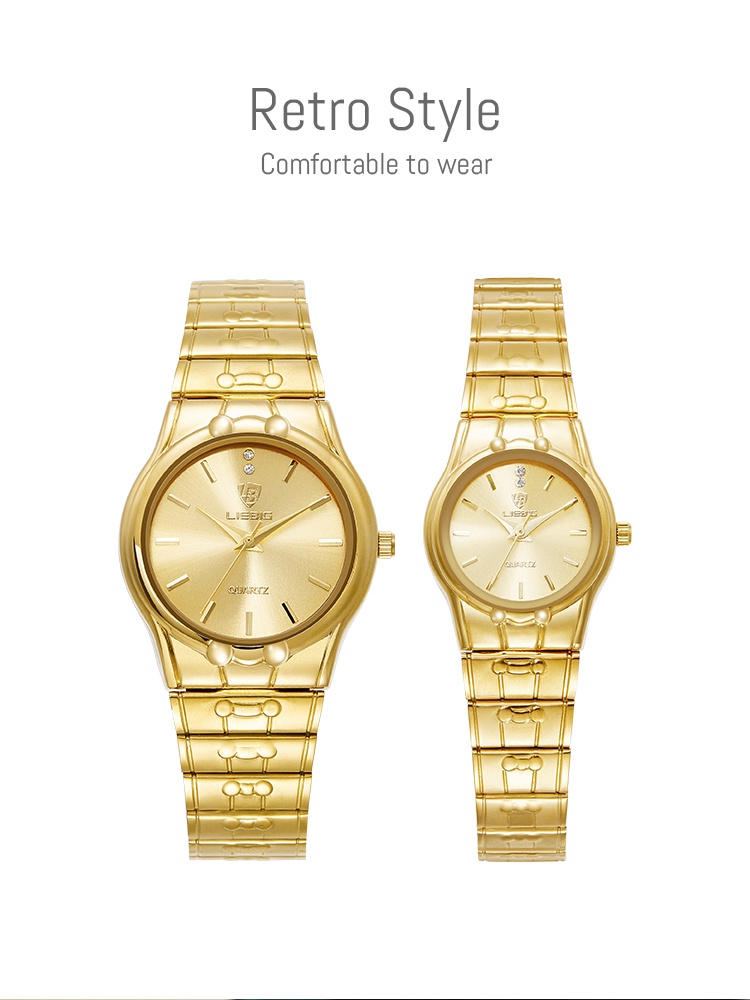 LIEBIG Men's and Women's Quartz Watch New Fashion Advanced Movement ...