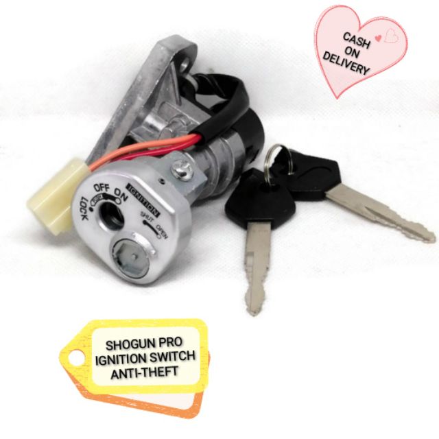 SHOGUN PRO IGNITION SWITCH (ANTI-THEFT) | Shopee Philippines