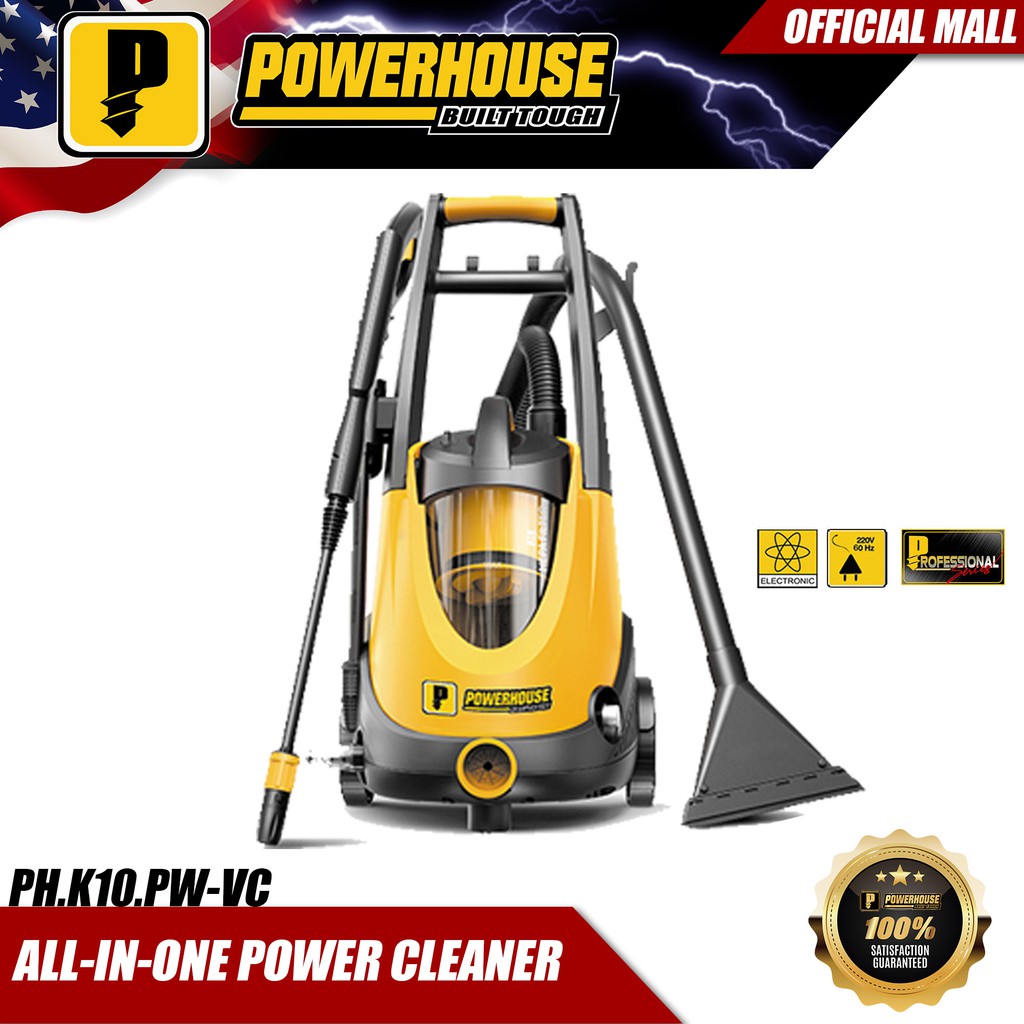 Powerhouse All In One Power Cleaner Pressure Washer 1500w And Vacuum ...
