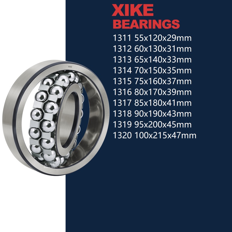 XiKe 1316 1317 1318 1319 1320 Open/K Self Aligning Ball Bearings ...