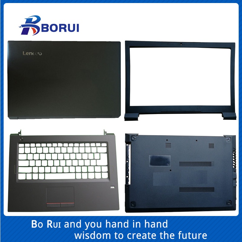 New Lenovo V310-14 V310-14ISK Series Base Cover Fingerprint palmrest Laptop LCD Back Cover/Front ...