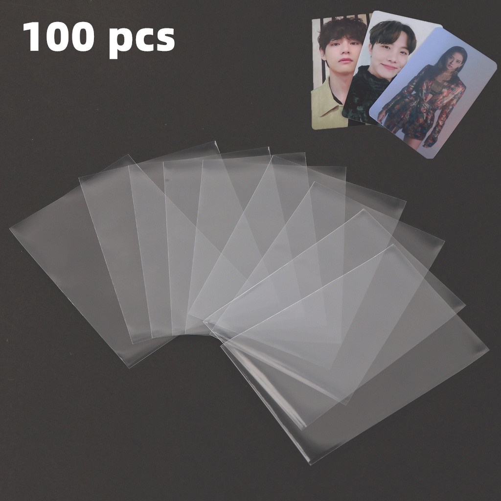 KPOP Card Sleeve Card Protector TCG Card Sleeve Lomo Cards Photocard ...