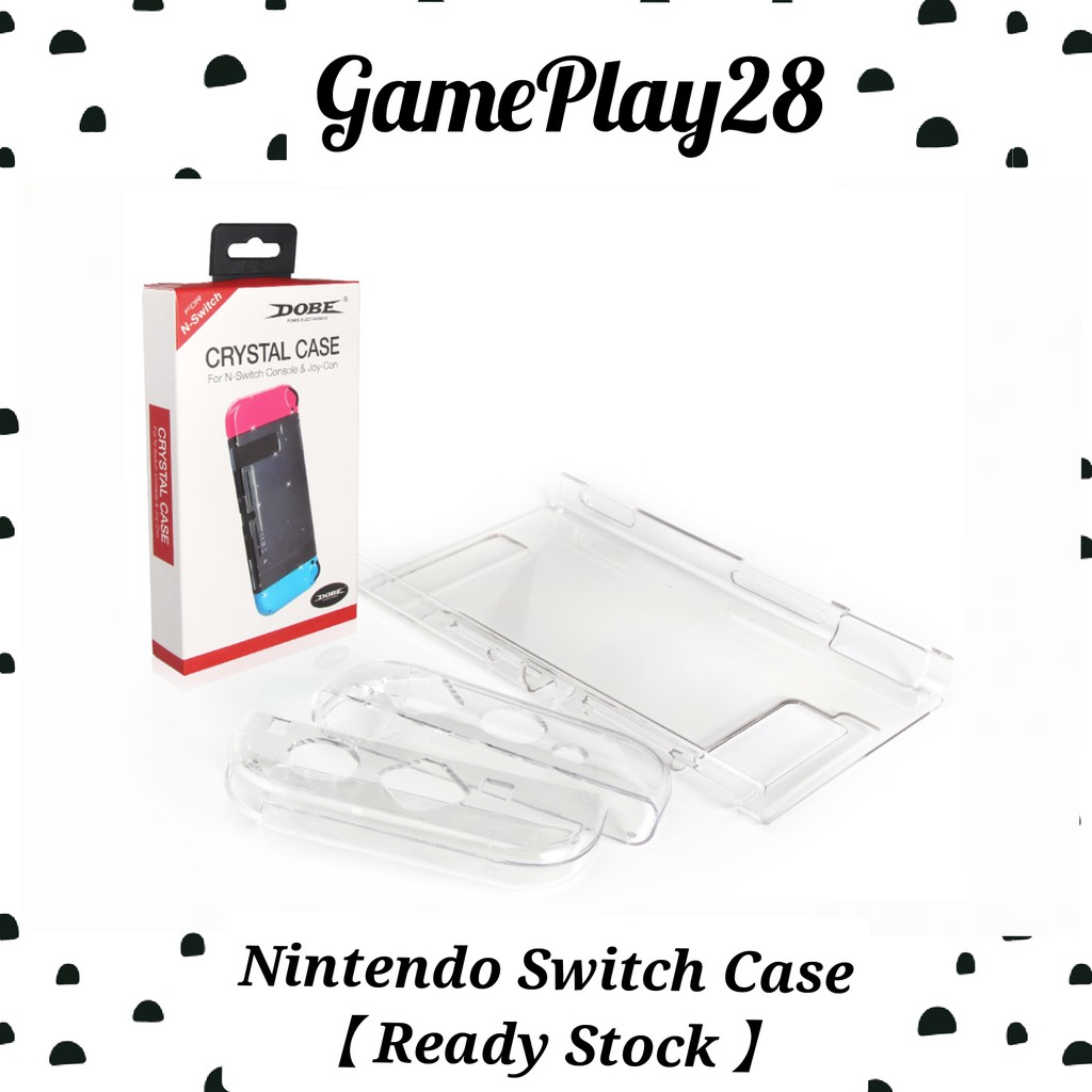 Dobe Nintendo Switch Transparent Clean Crystal Case 透明 保护壳 | Shopee ...