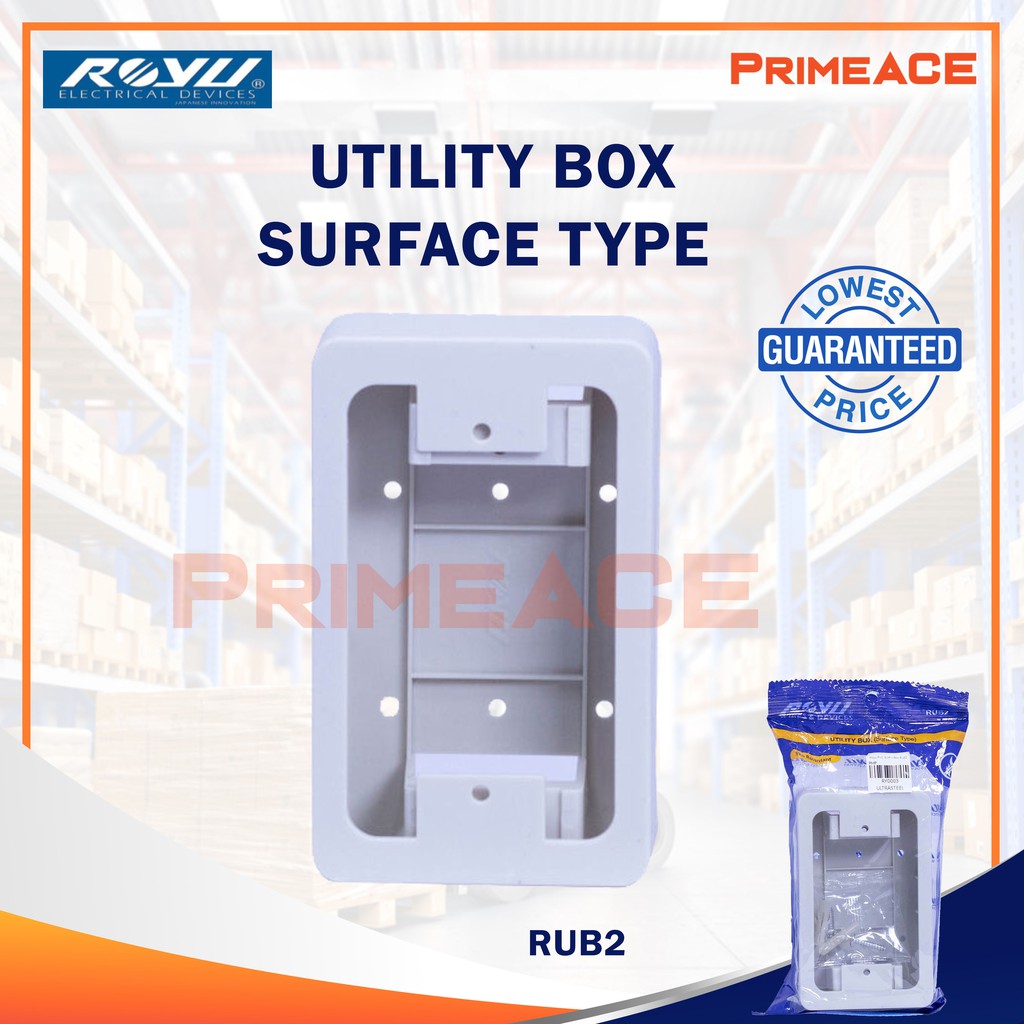 Utility Box Surface Type (ROYU) | Shopee Philippines