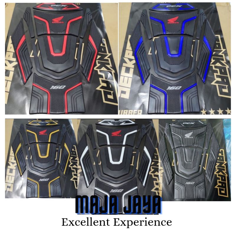 TANK PAD, TANKPAD HONDA PCX 160 NEW TANK PAD PCX 160 THICK 3D RUBBER ...