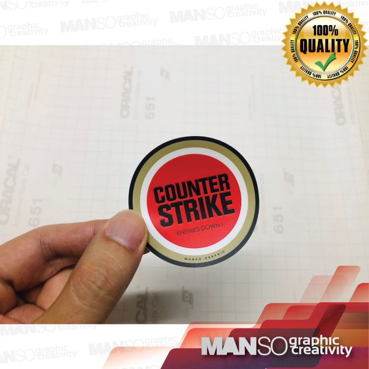 Lucky Counter Strike Sticker G097 | Shopee Philippines