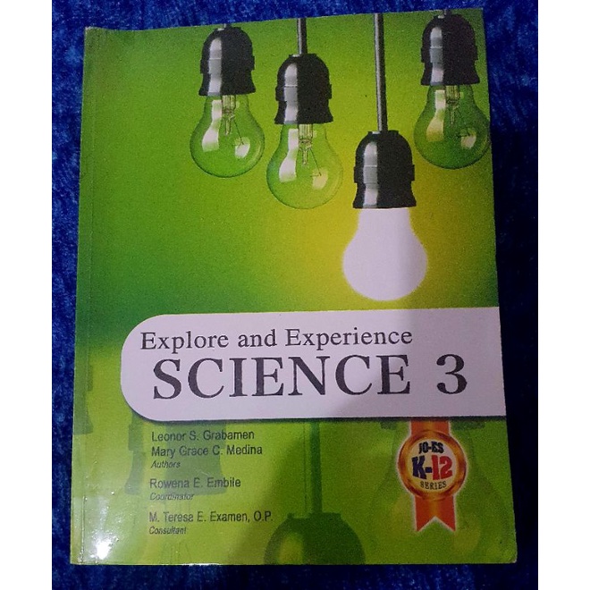 Explore and Experience Science Grade 3 JO-ES | Shopee Philippines