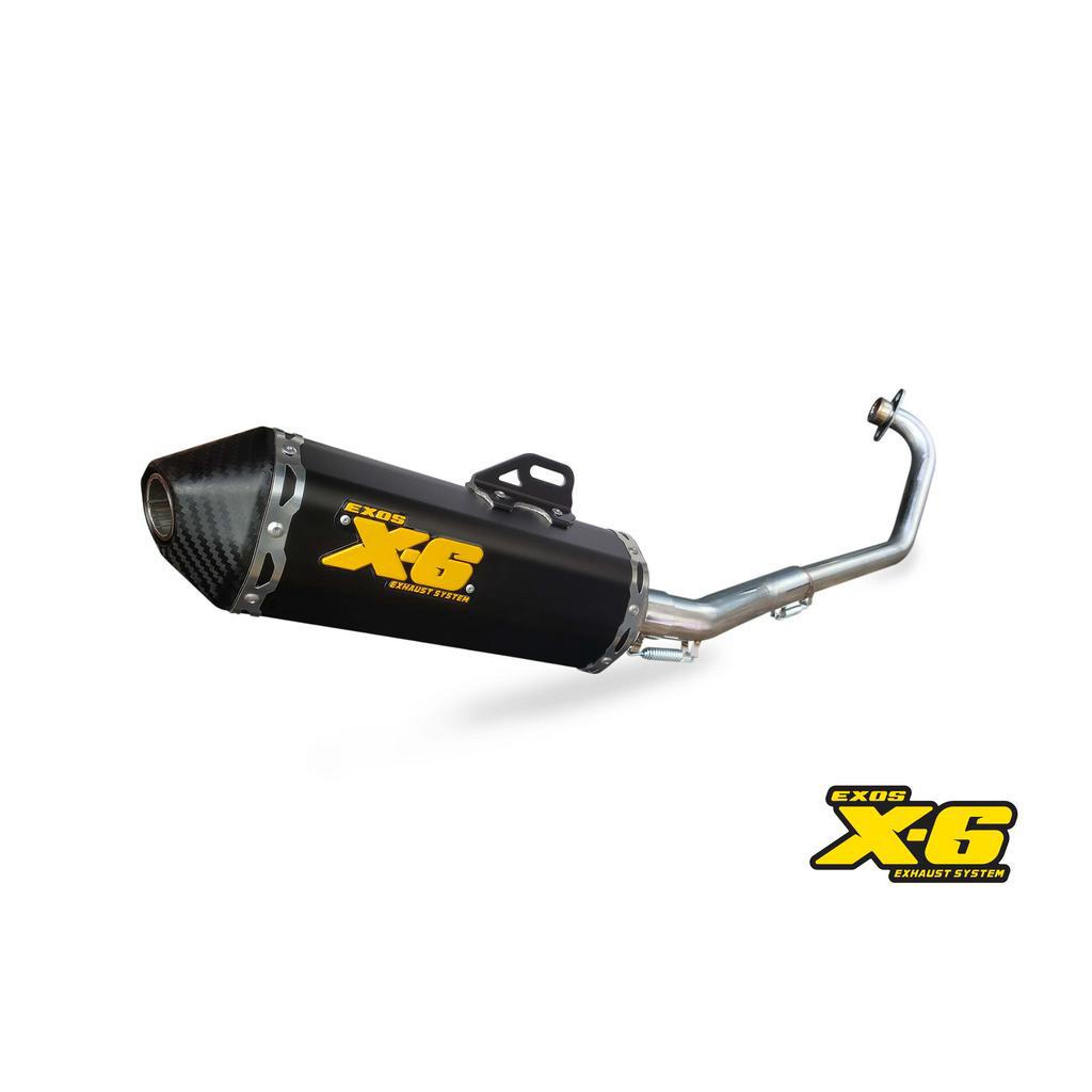 EXOS X6 Sniper 135 Classic Full Exhaust System | Shopee Philippines