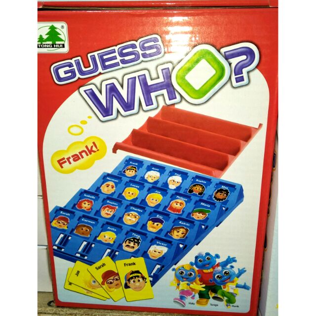 Guess who guessing game | Shopee Philippines