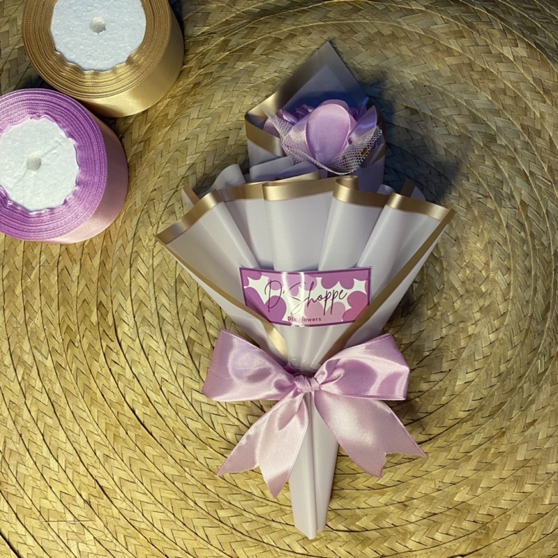 DIY mini bouquet (1pc flower) | Shopee Philippines