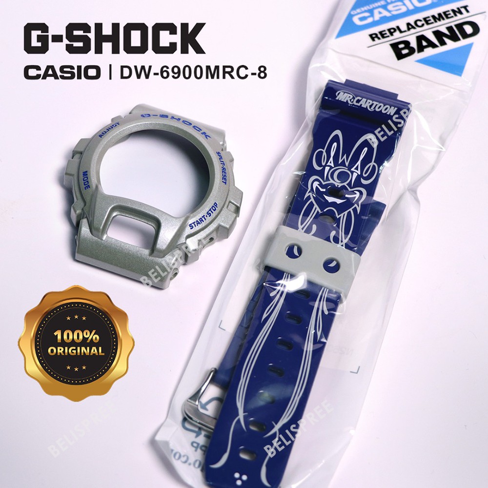 CASIO G-SHOCK DW-6900 l DW-6900MRC-8 l DW-6900MRC8 Mister Cartoon Band ...