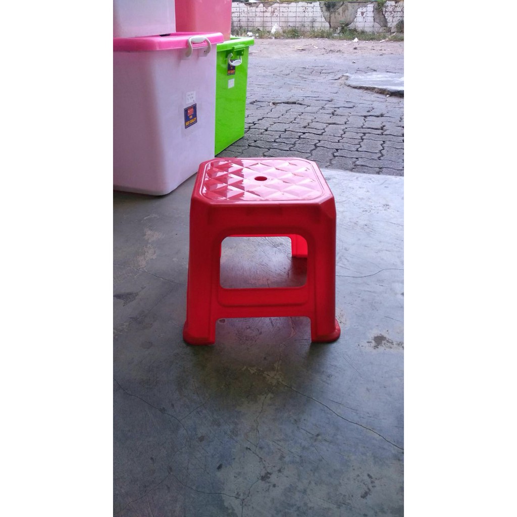 Gajah Brand Plastic Squat Chair | Shopee Philippines