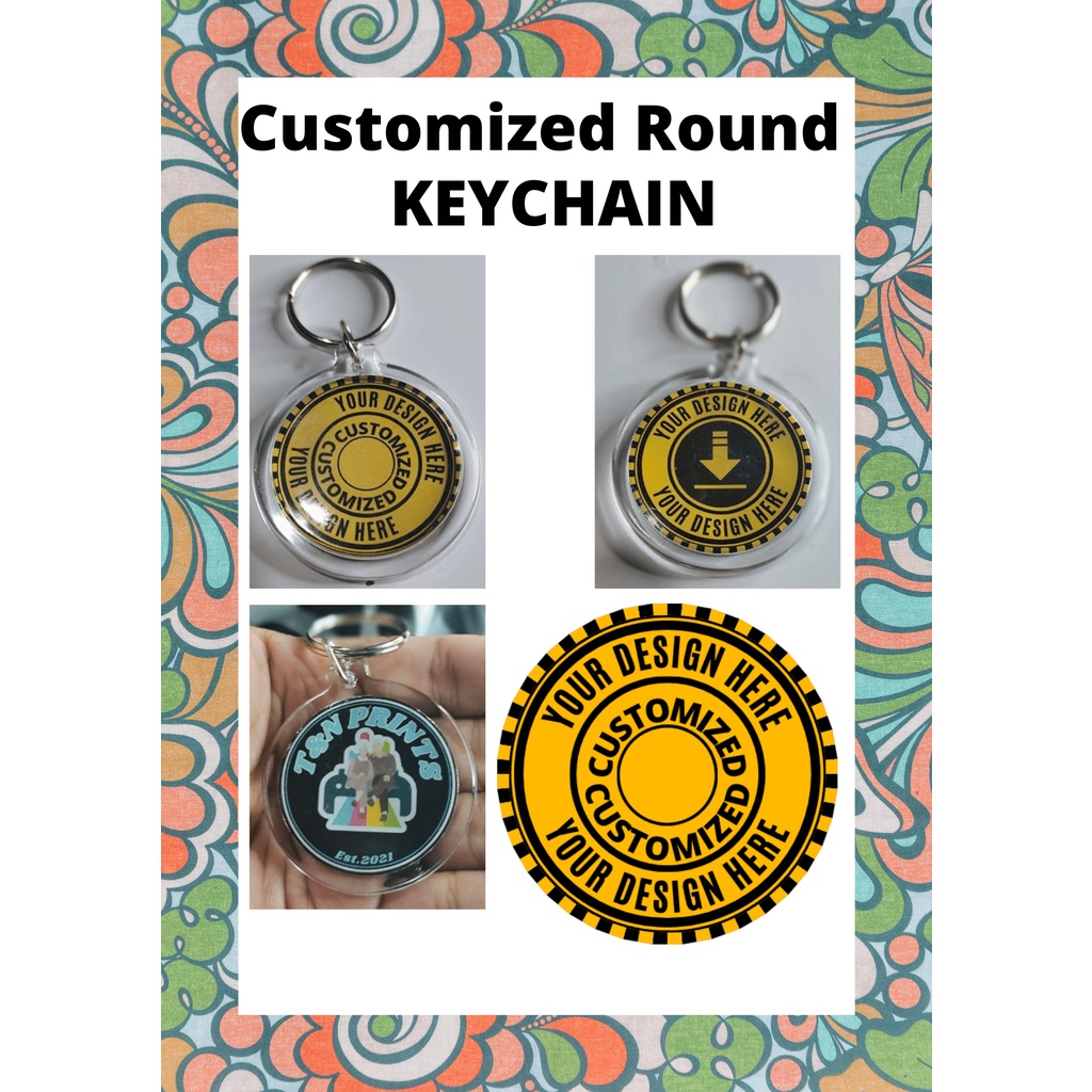 Customized Keychain/Souvenir Keychain/FREE Layout | Shopee Philippines