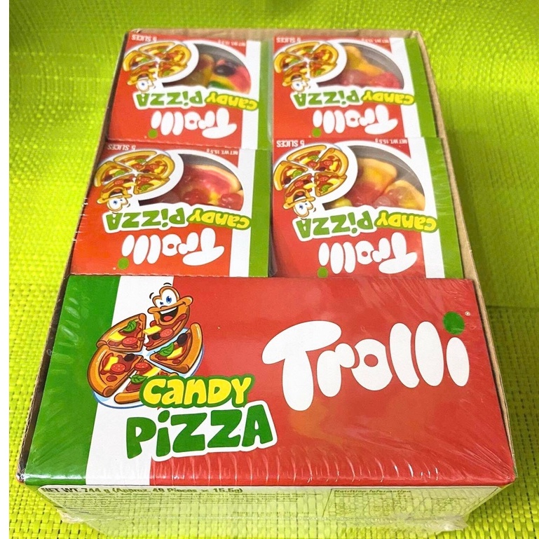 Trolli Pizza Gummy Sour-Sweet Candies in pack | Shopee Philippines
