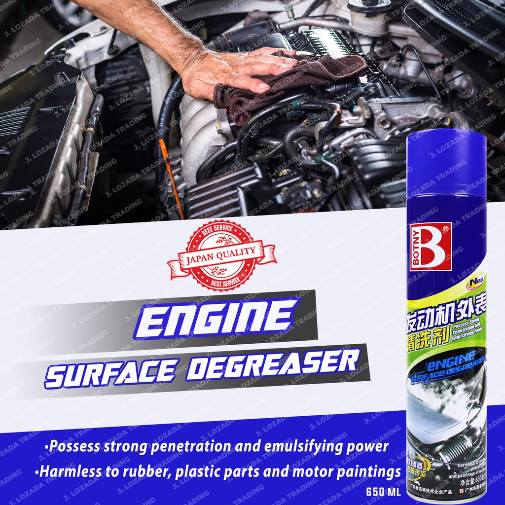 Premium Engine Degreaser 650ml - Cleaner Foam Spray for Car and ...