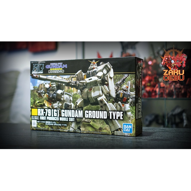 Bandai 1/144 HG HGUC RX-78[G] Gundam Ground Type #210 (Gunpla) | Shopee ...