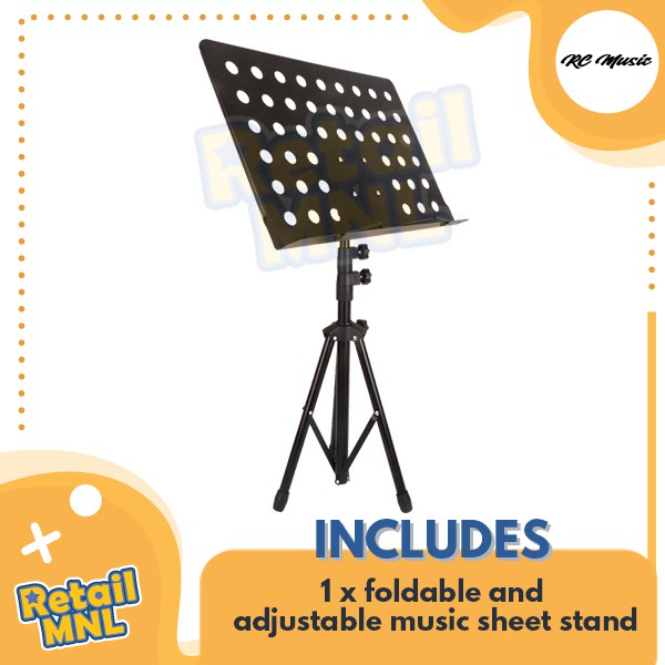 Retailmnl Music Sheet Stand Lyrics Stand Heavy Duty Music Accessories ...