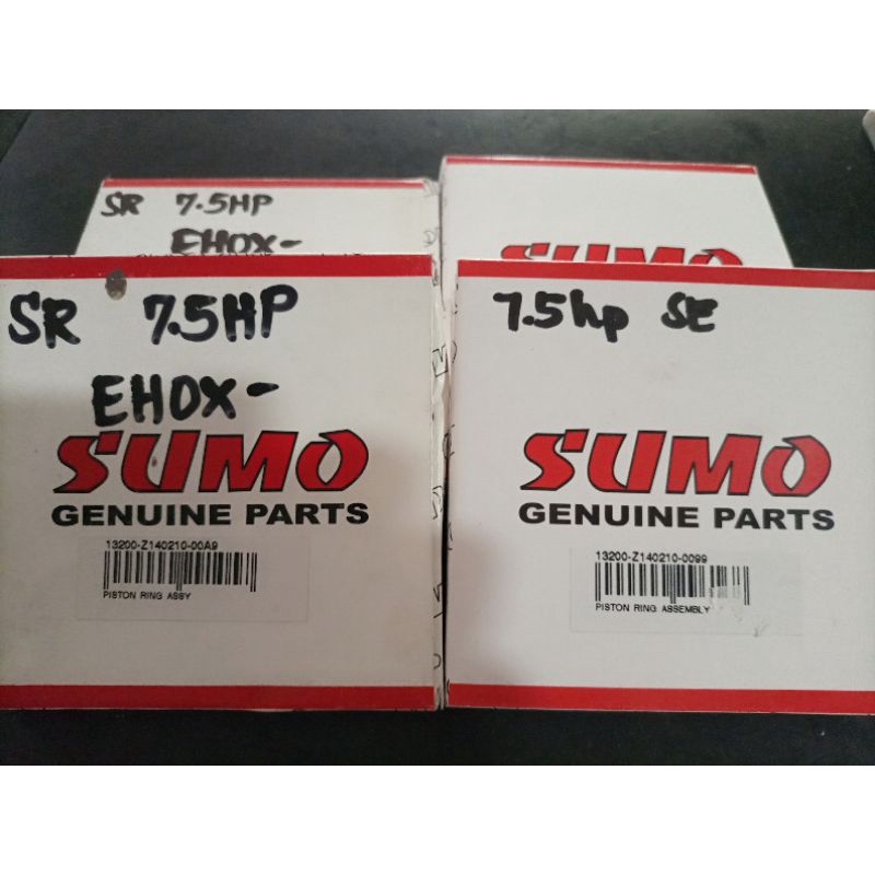 SUMO genuine parts piston ring assembly SE75 SR75 SE15 SR15 SR18 SR19 ...