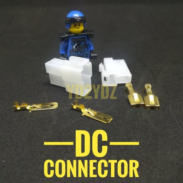 DC Housing Connector T Shape Radio Rig Icom Yaesu Kenwood Alinco Spade ...