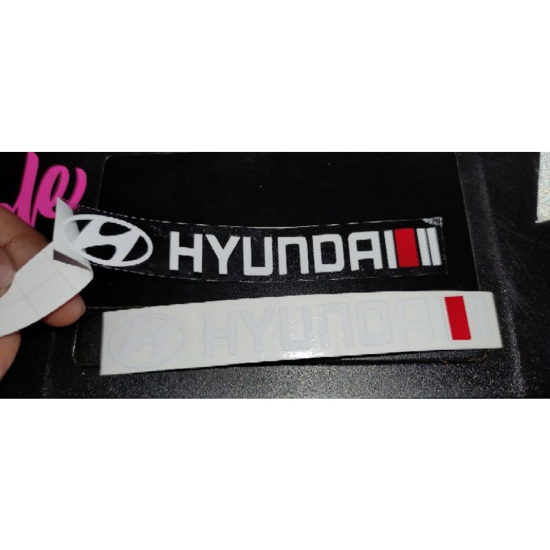 HYUNDAI WIPER STICKER | Shopee Philippines