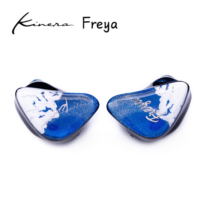 KINERA Freya 3BA+1DD In Ear Earphones Hybrid Hand Painted Earbud HIFI ...