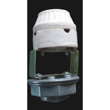 AMCO Porcelain E27 Socket with Long Bracket 1/2" Thread - E27LONG ...
