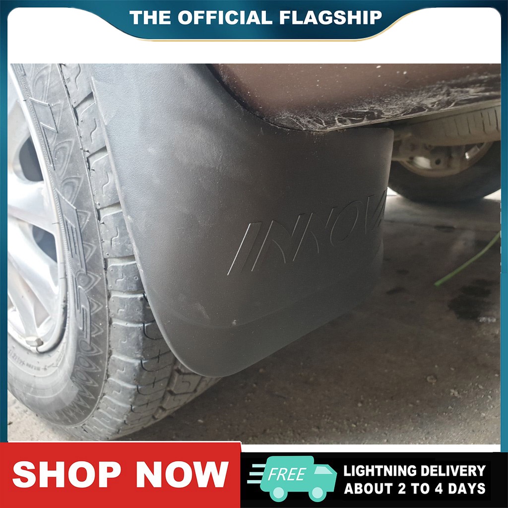 Toyota Innova 2009-2015 with Screw Mud Guard / Mudguard / Mud Flaps ...